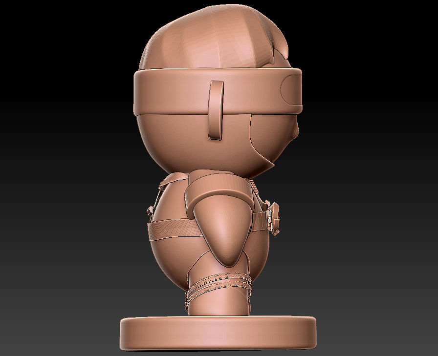 Free OBJ file Chibi Ciclope・3D printable model to download・Cults